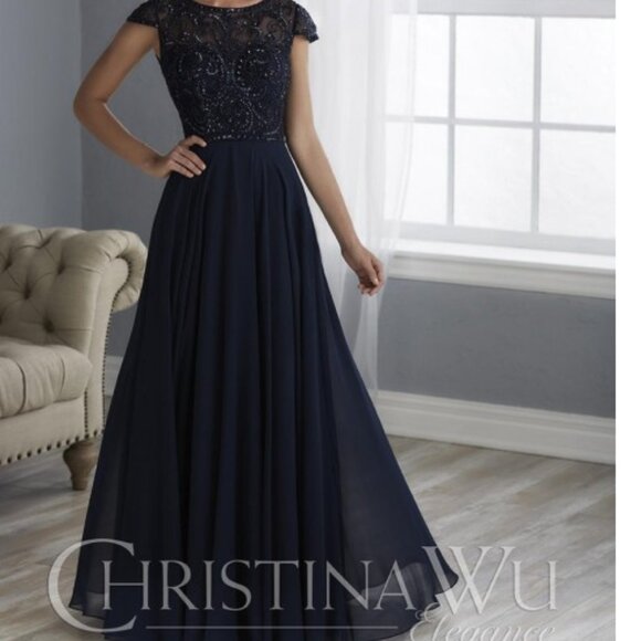 Christina Wu | Dresses | Christina Wu Elegance 7861 Motherof Bride ...